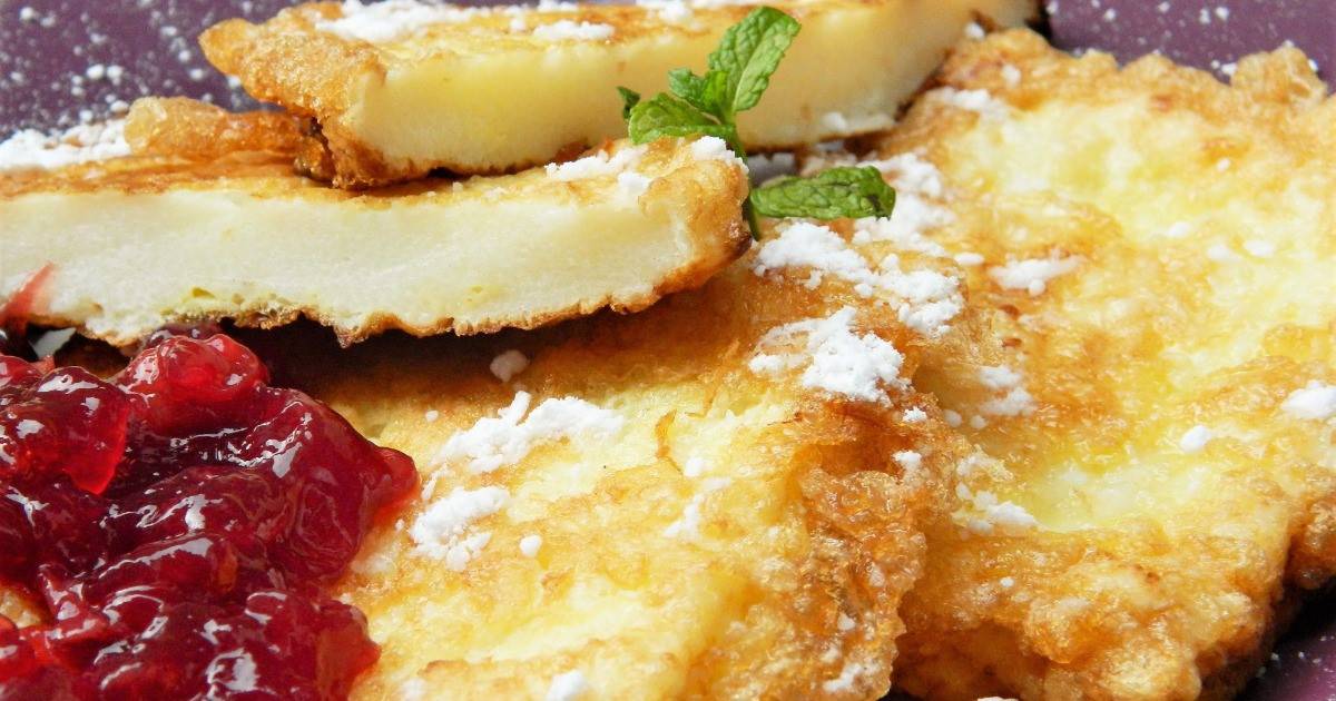 Sweet Fried Semolina Pudding Recipe