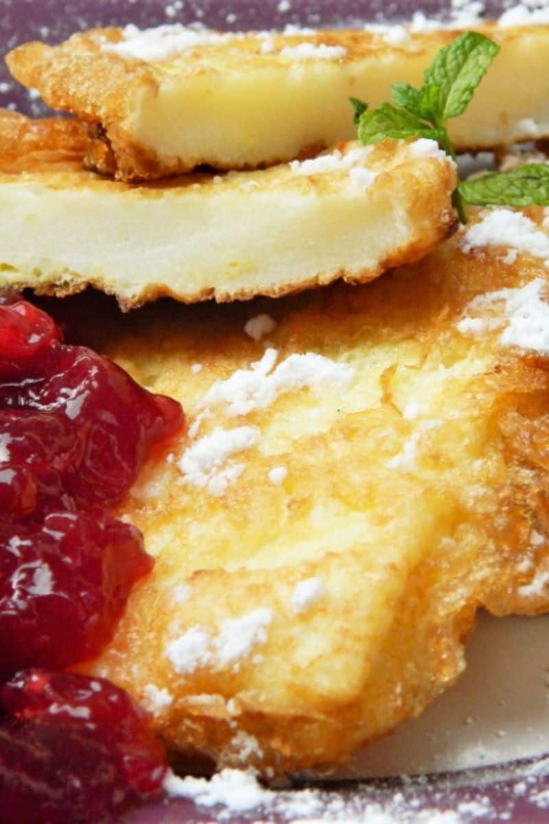 Sweet Fried Semolina Pudding Recipe