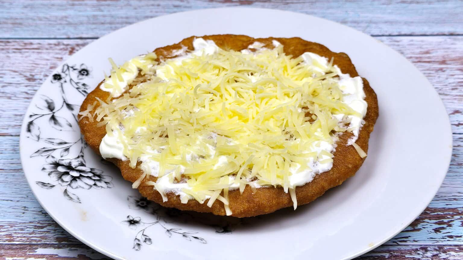 Authentic Hungarian Lángos Recipe (Classic Fried Dough)