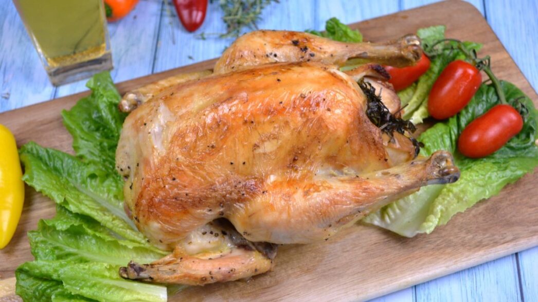 Easy Roasted Free-Range Chicken-With A Lot Of Aromas