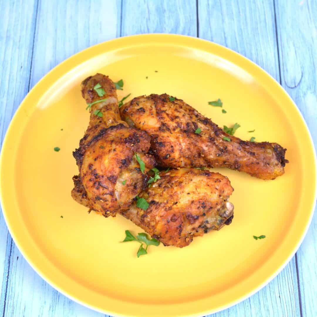 Crispy Roasted Free-Range Chicken with Lemon & Herbs