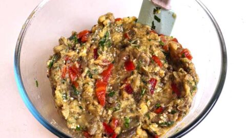 Authentic Greek Eggplant Dip (Melitzanosalata) | Timea's Kitchen